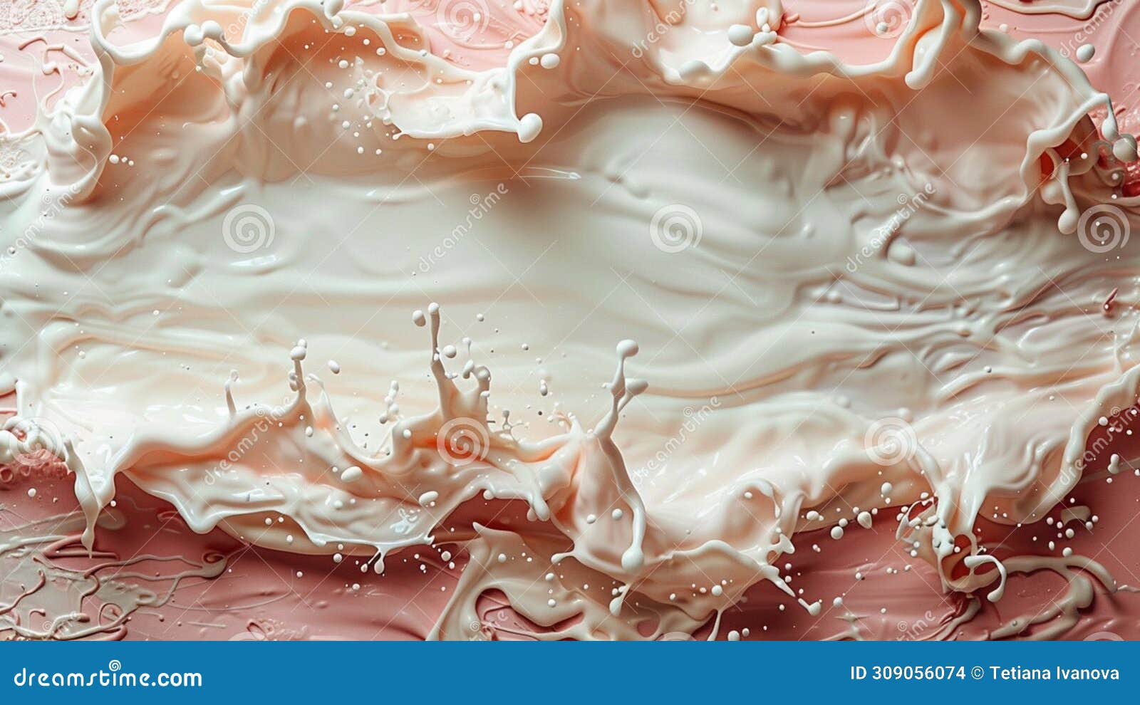 Minimalist Backdrop With Cream Accents. Royalty-Free Stock Image ...