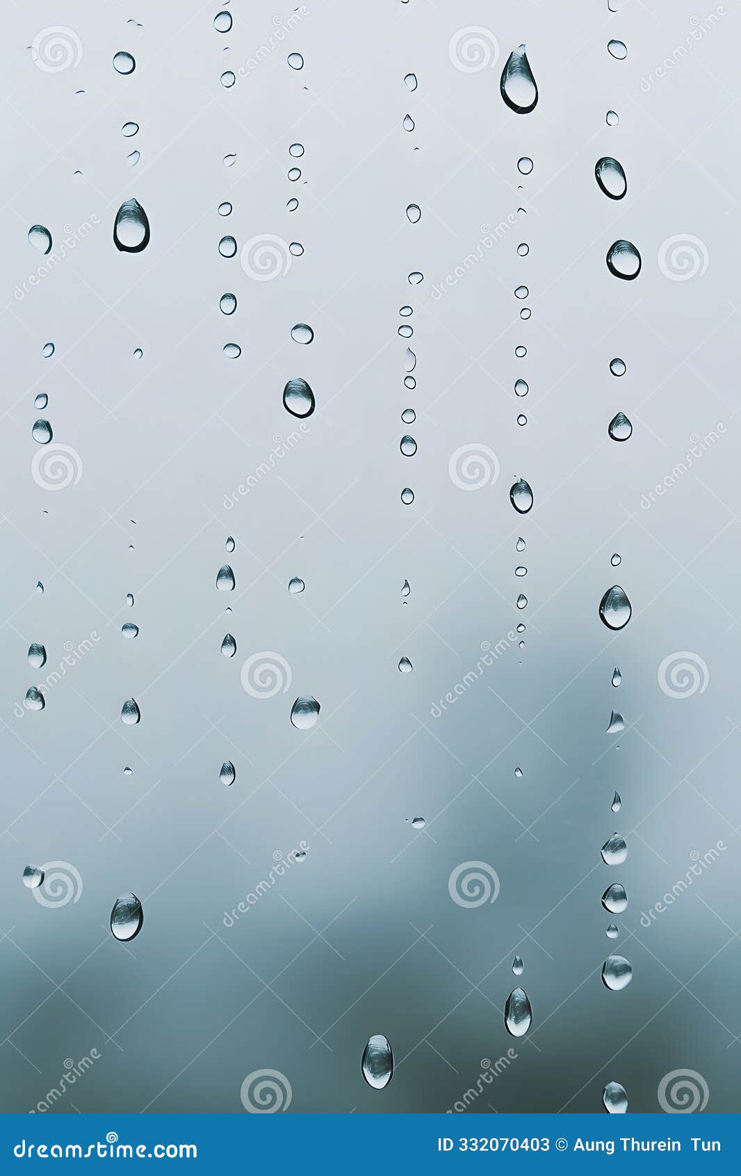 A Minimalist Background of a Rainy Day with Rain Drops Stock ...
