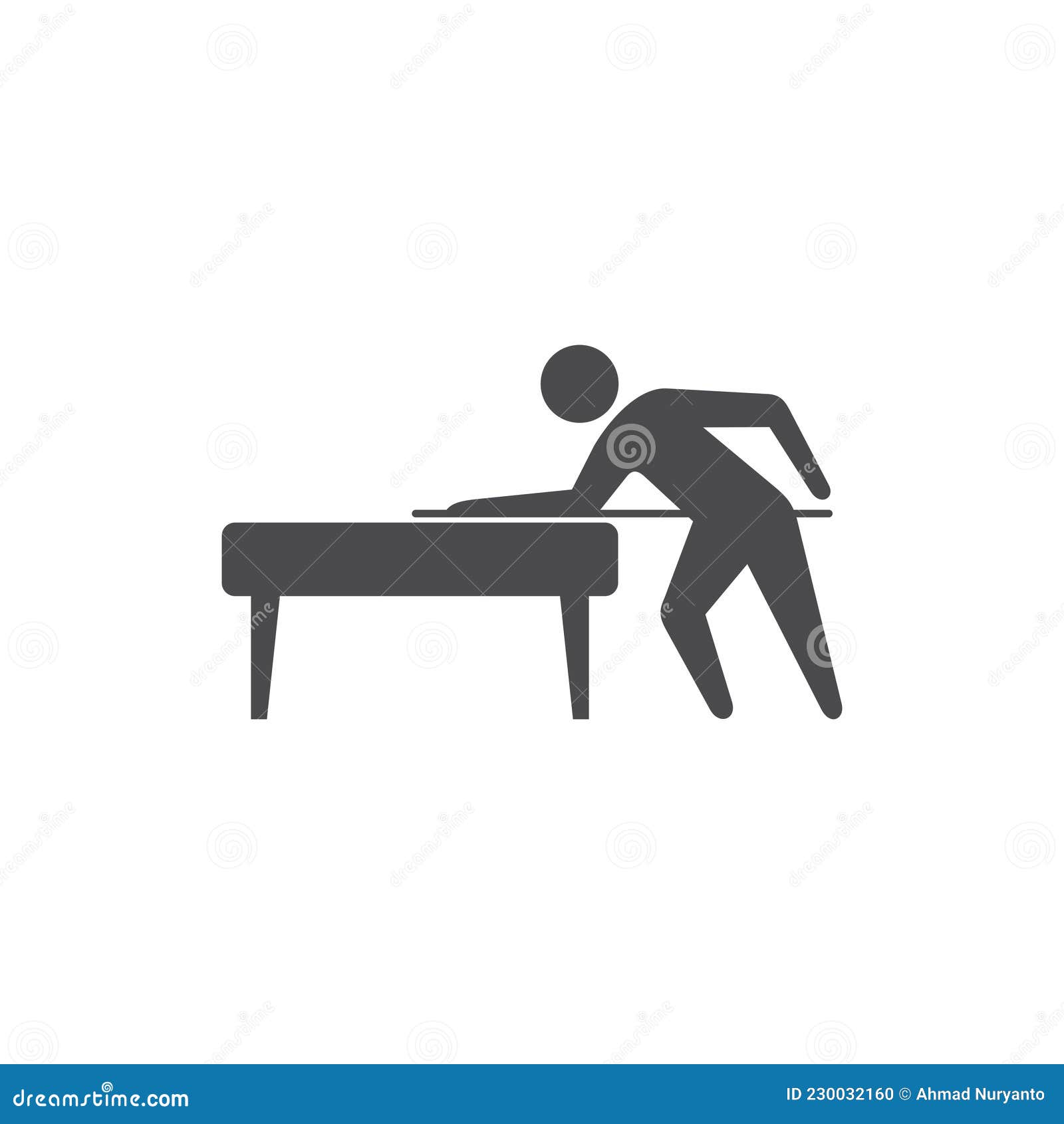 Minimalist billiard player stock vector. Illustration of ...