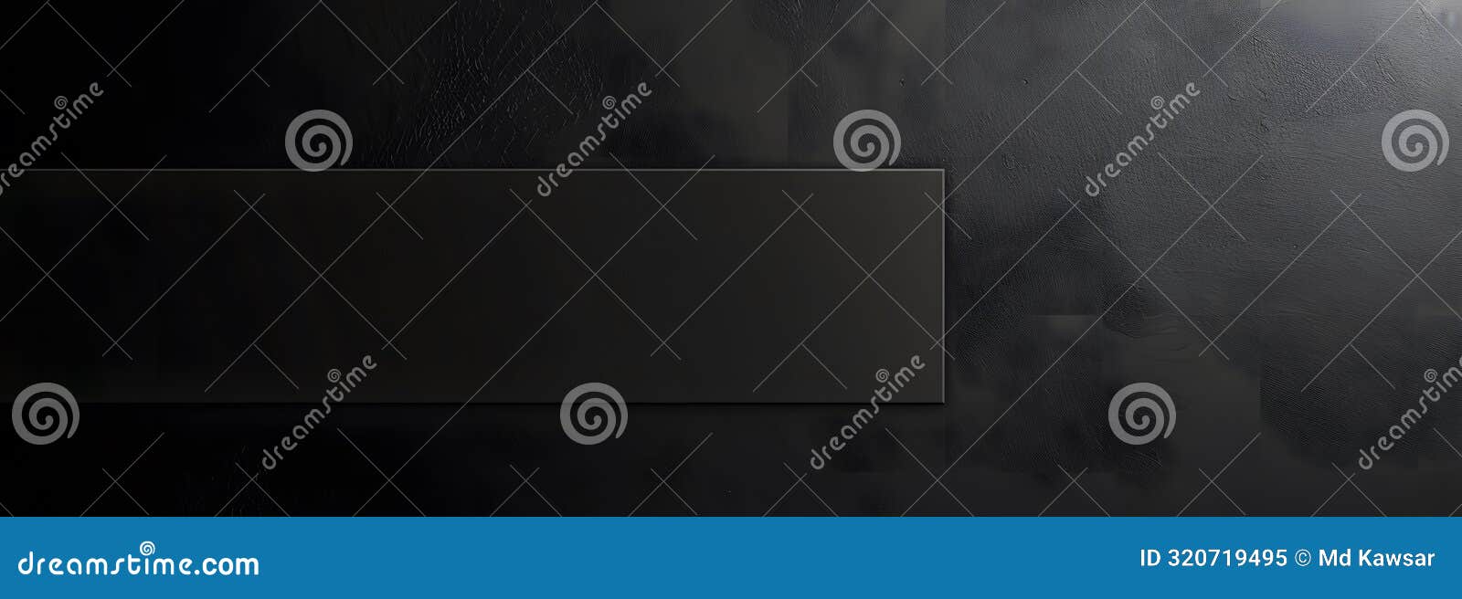 Minimalist Black Background with Rectangle Shape Stock Illustration ...