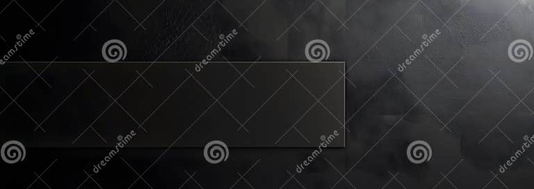 Minimalist Black Background with Rectangle Shape Stock Illustration ...