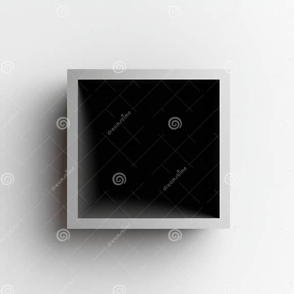 Minimalist Black Box Design with Depth Creating Intriguing Visual ...