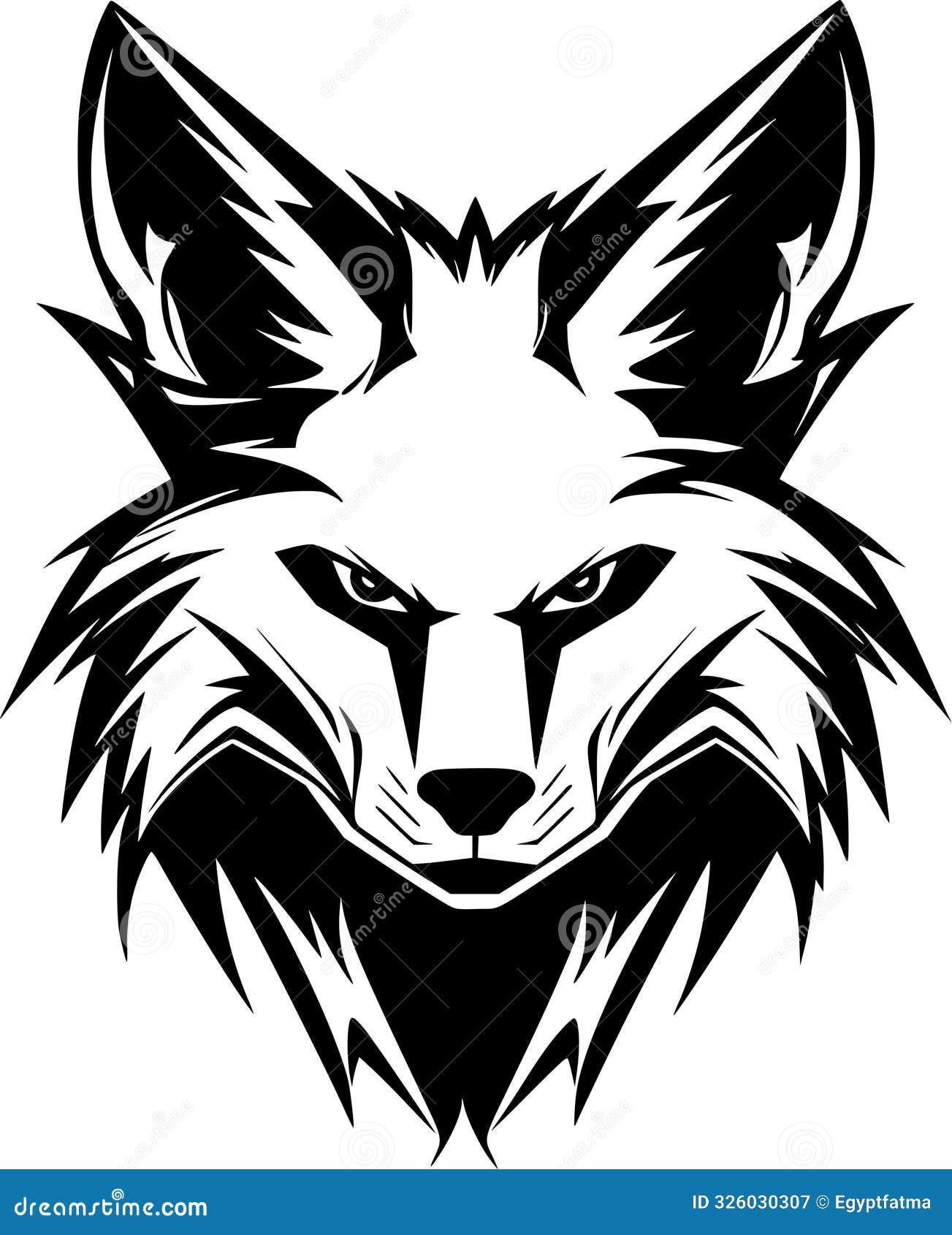 Fox - Minimalist and Simple Silhouette - Vector Illustration Stock ...