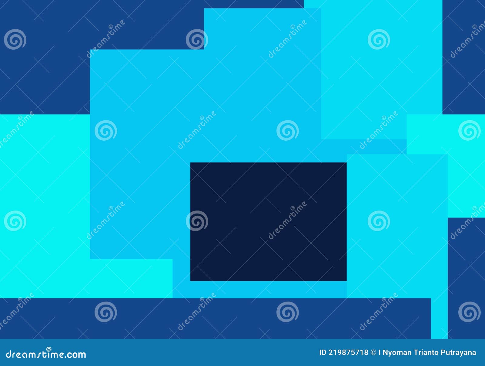 Minimalist Blue Abstract Geometric Background. Vector Illustration ...