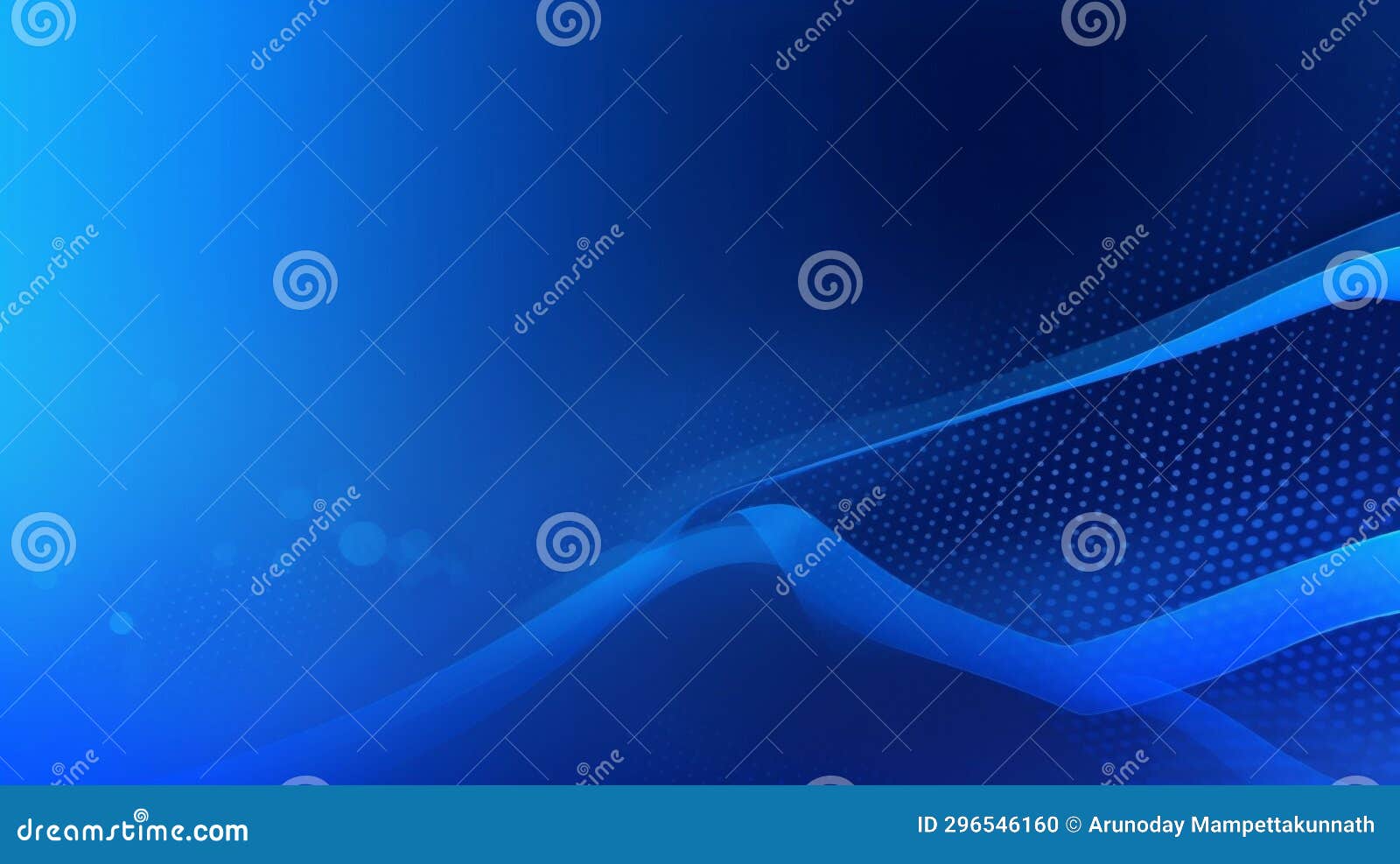 Minimalist Blue Landing Page Background Design Template Vector ...