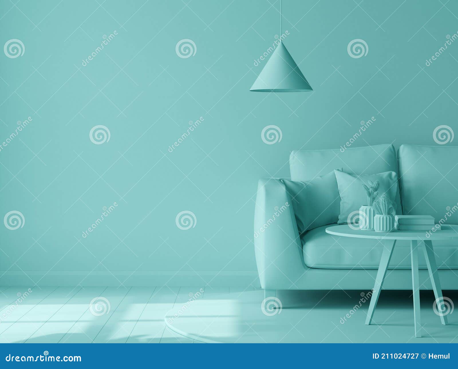 Minimalist Blue Landing Page Background Design Template Vector ...