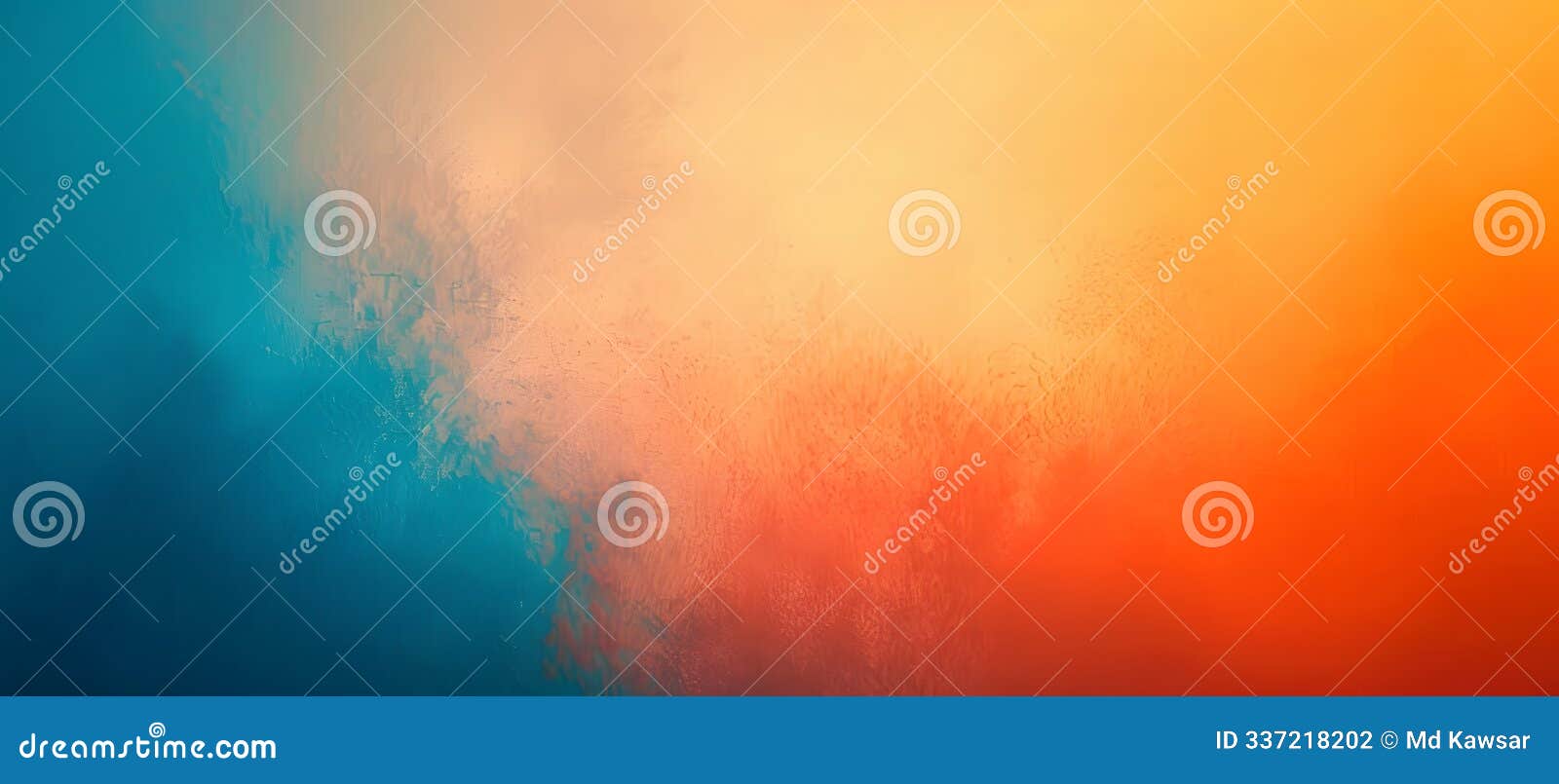 Abstract Blue To Orange Gradient Background Stock Illustration ...