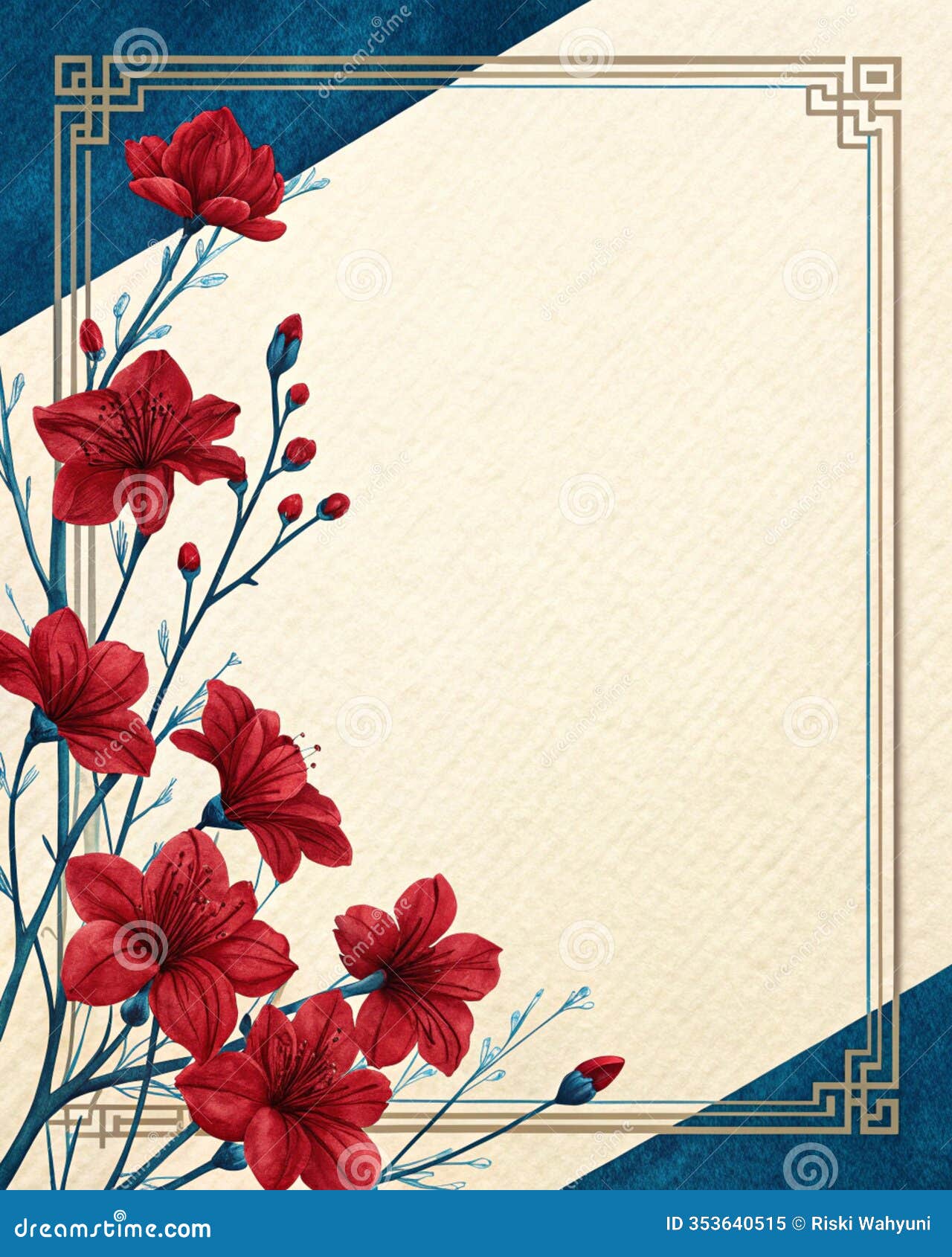 Minimalist Border Design with Paper Texture and Bold Elegance Palette ...