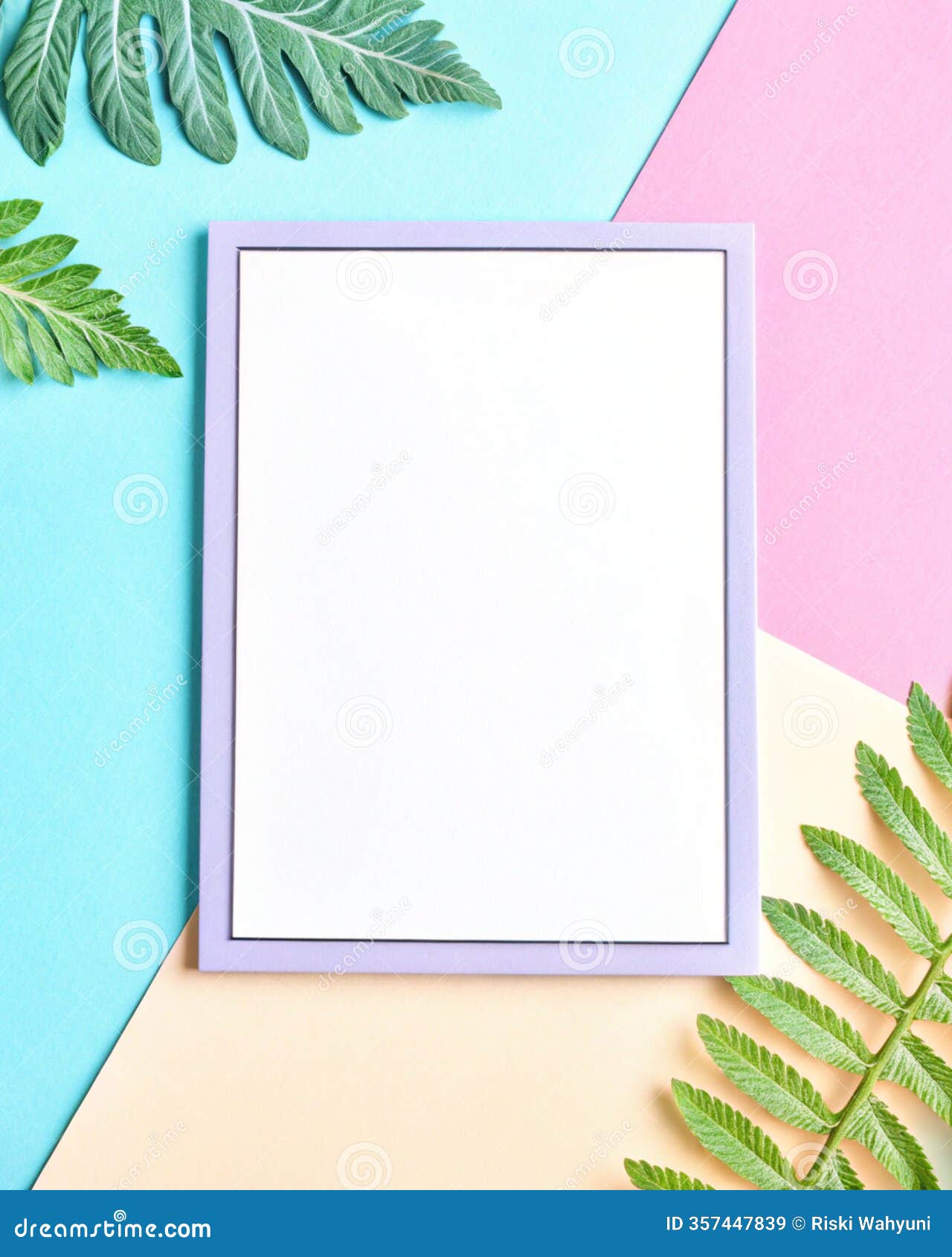 Minimalist Border Design with Paper Texture and Pastel Dream Palette ...