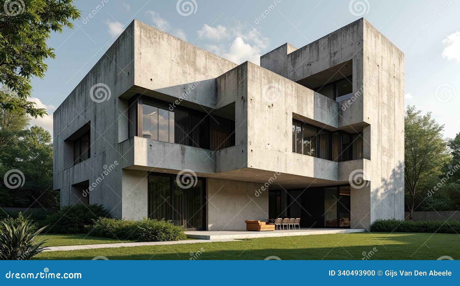 Minimalist Brutalist Computer Desk Editorial Photography Concept ...