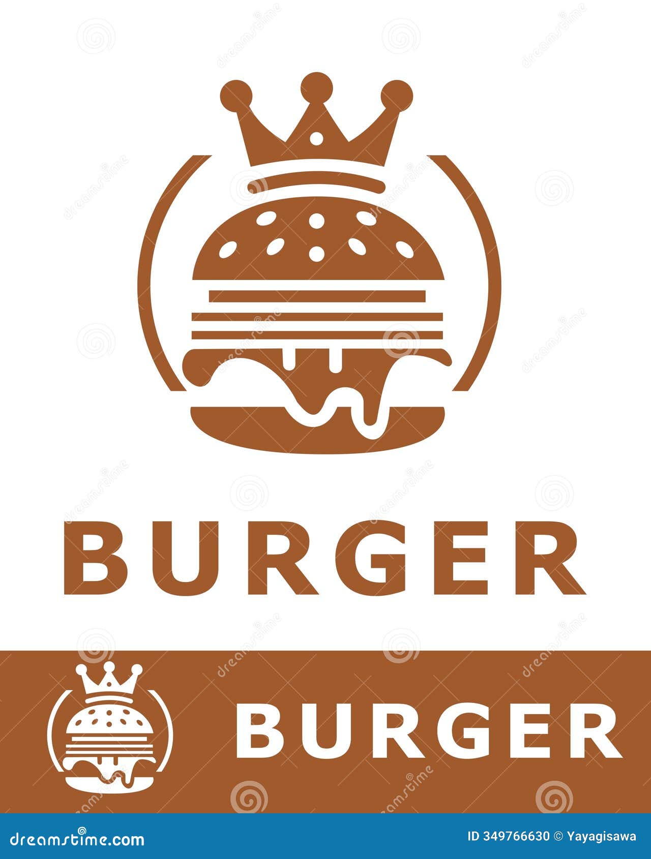 Minimalist Burger Logo Design with a Modern Touch Stock Vector ...