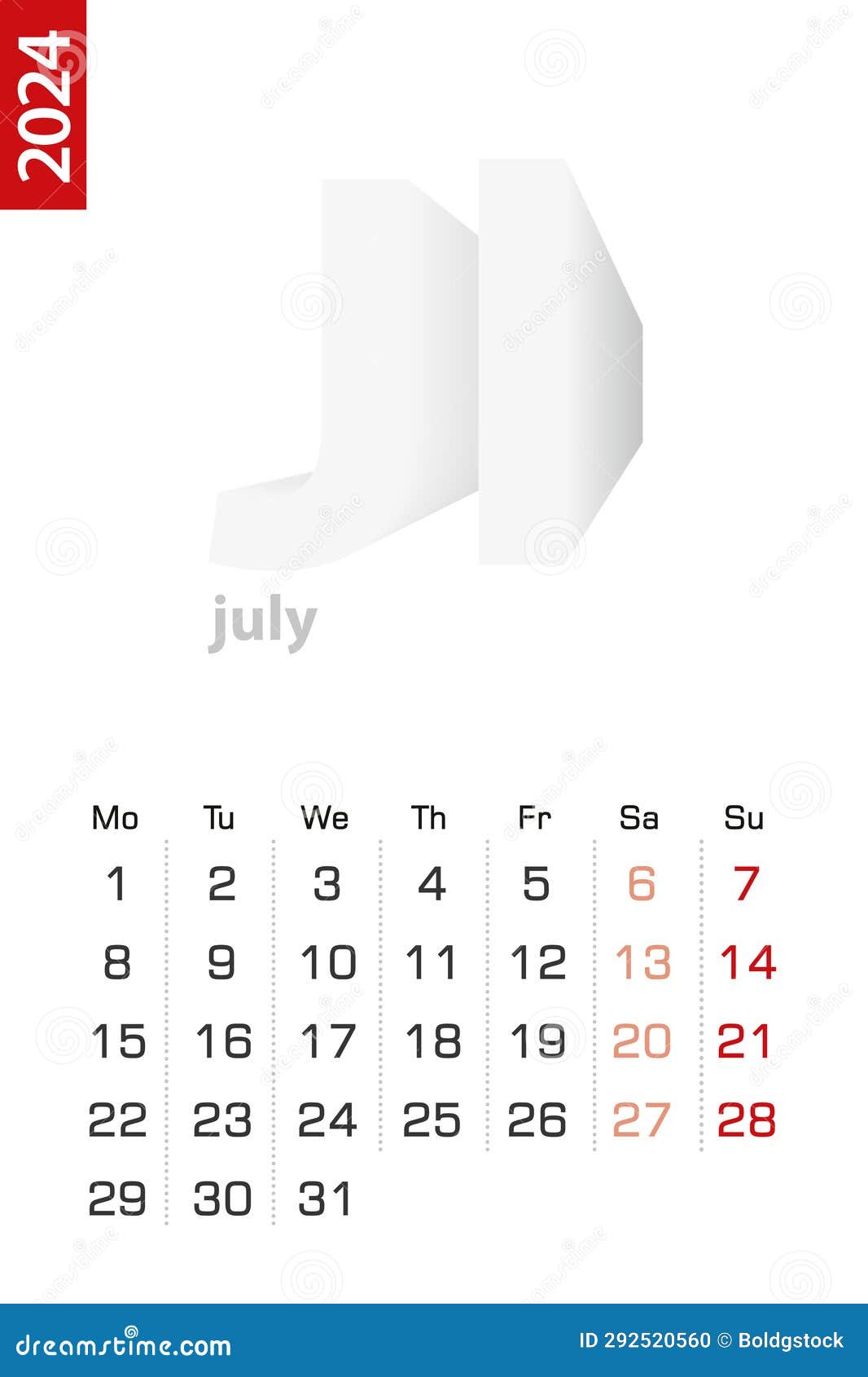 Minimalist Calendar With Marked Date And Leaf Drawing Vector ...