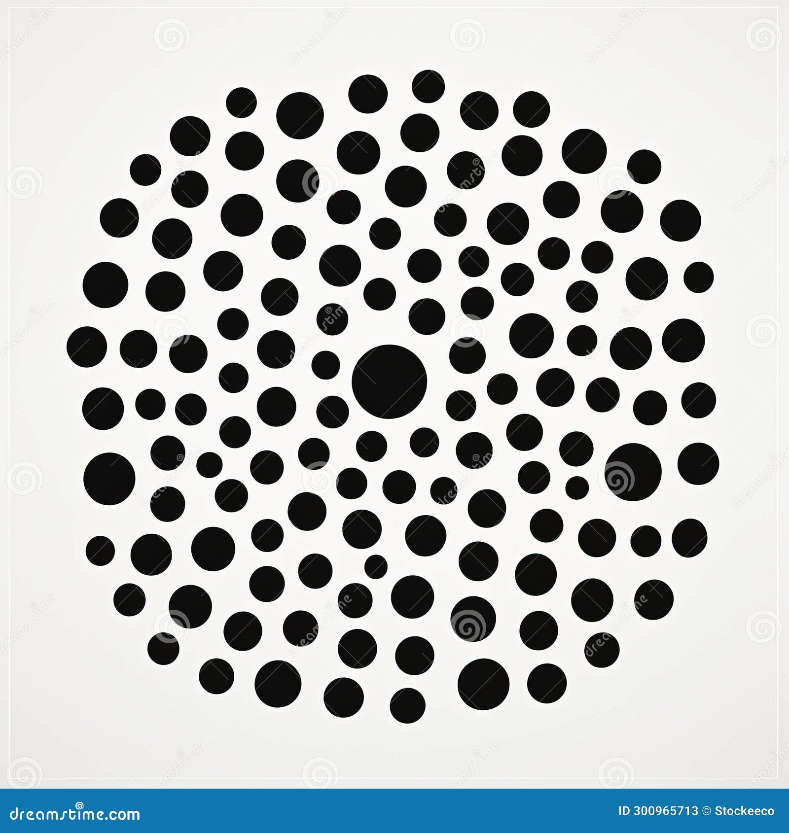 Minimalist Circle Art a Captivating Display of Precision and Visual ...