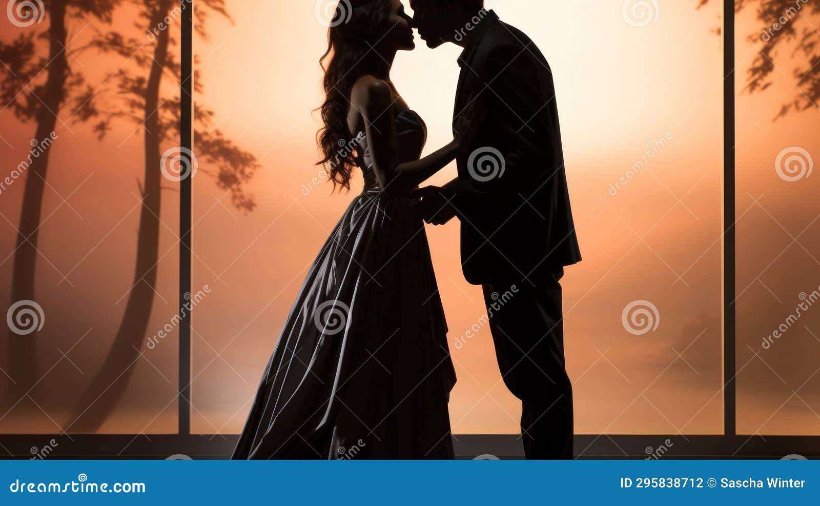 Intimate Whisper: a Minimalistic Kiss Stock Photo - Image of closeup ...