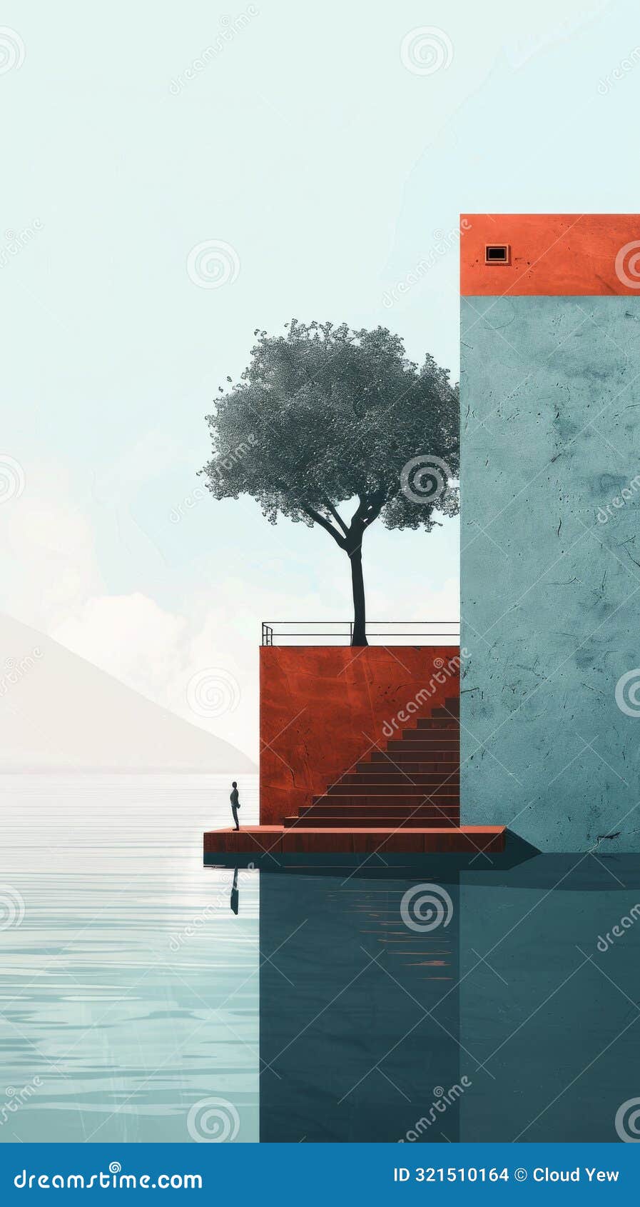 Minimalist Composition Highlighting the Uncluttered Nature of ...