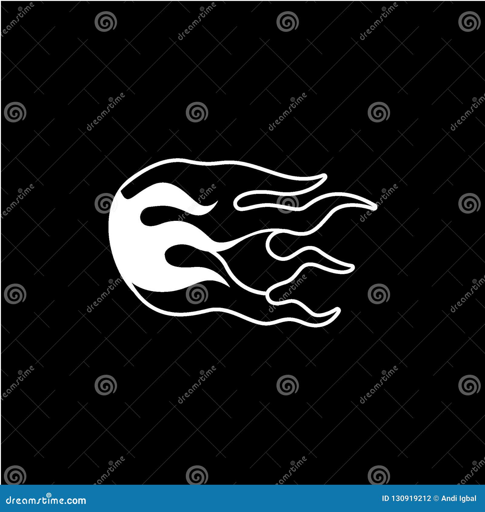 Minimalist Concept For Fire Vector Illustration, Flame Vector, Fire ...