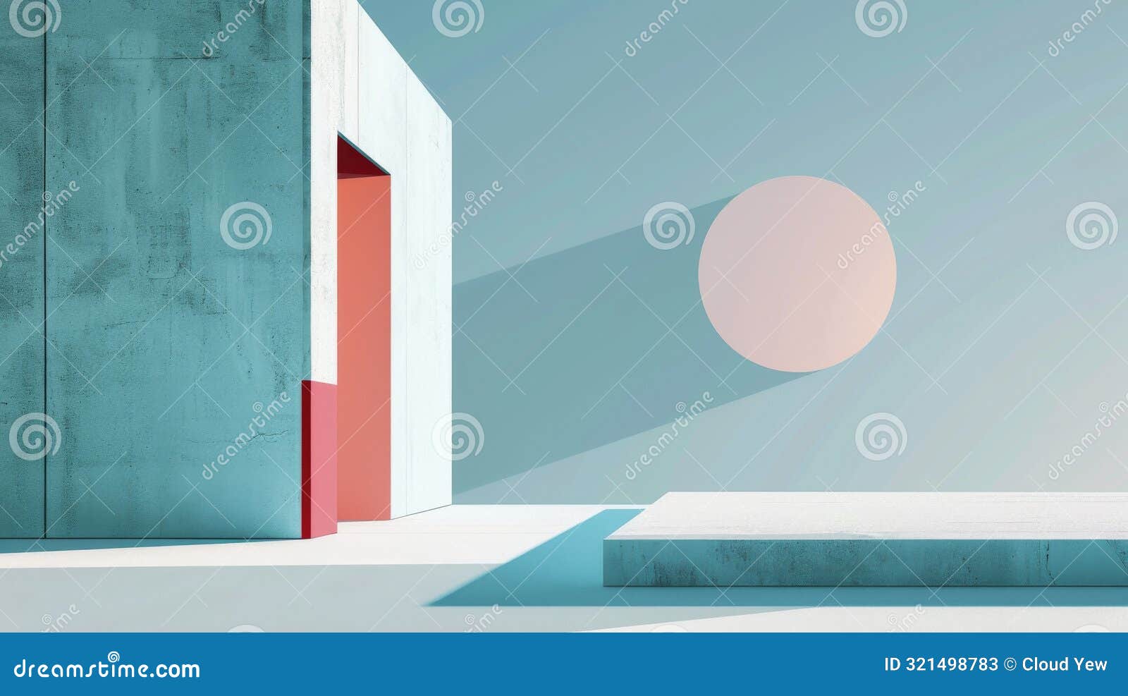 Minimalist Conceptual Background Showcasing Modern Design Principles ...