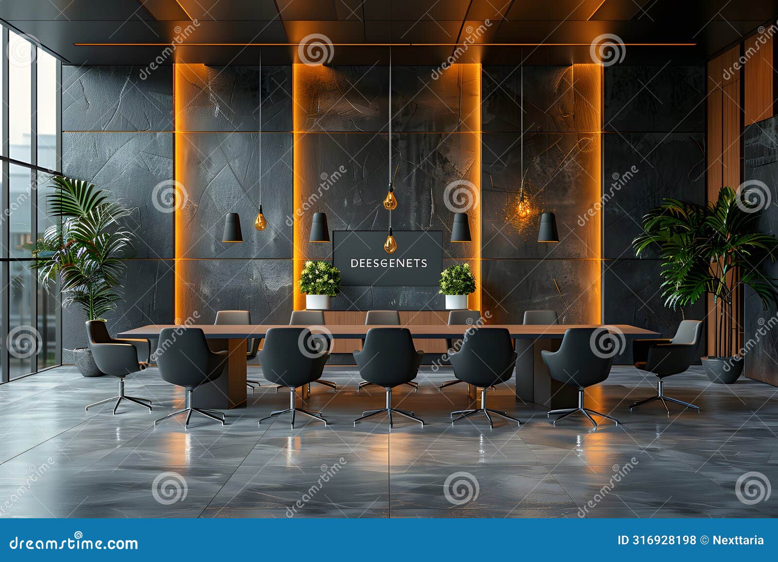 Minimalist Conference Room Setup for Designers - Perfect Space for ...