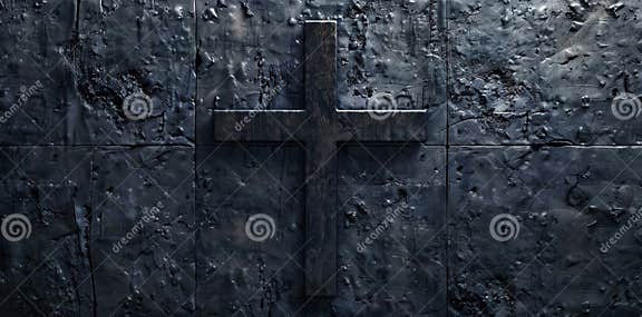 Minimalist Cross Background. High Detailed Plain Background with a ...