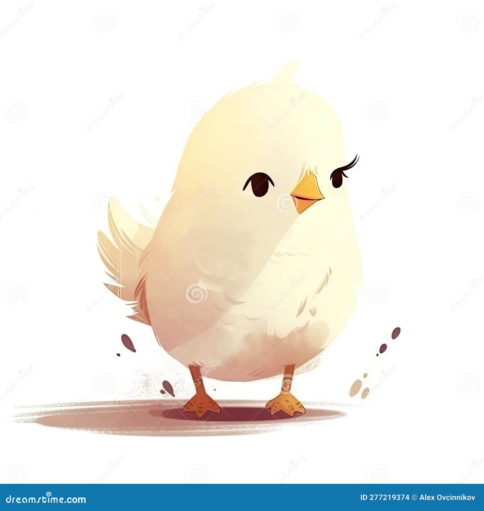 Minimalist Cute Chicken Drawing on White Background for Invitations and ...