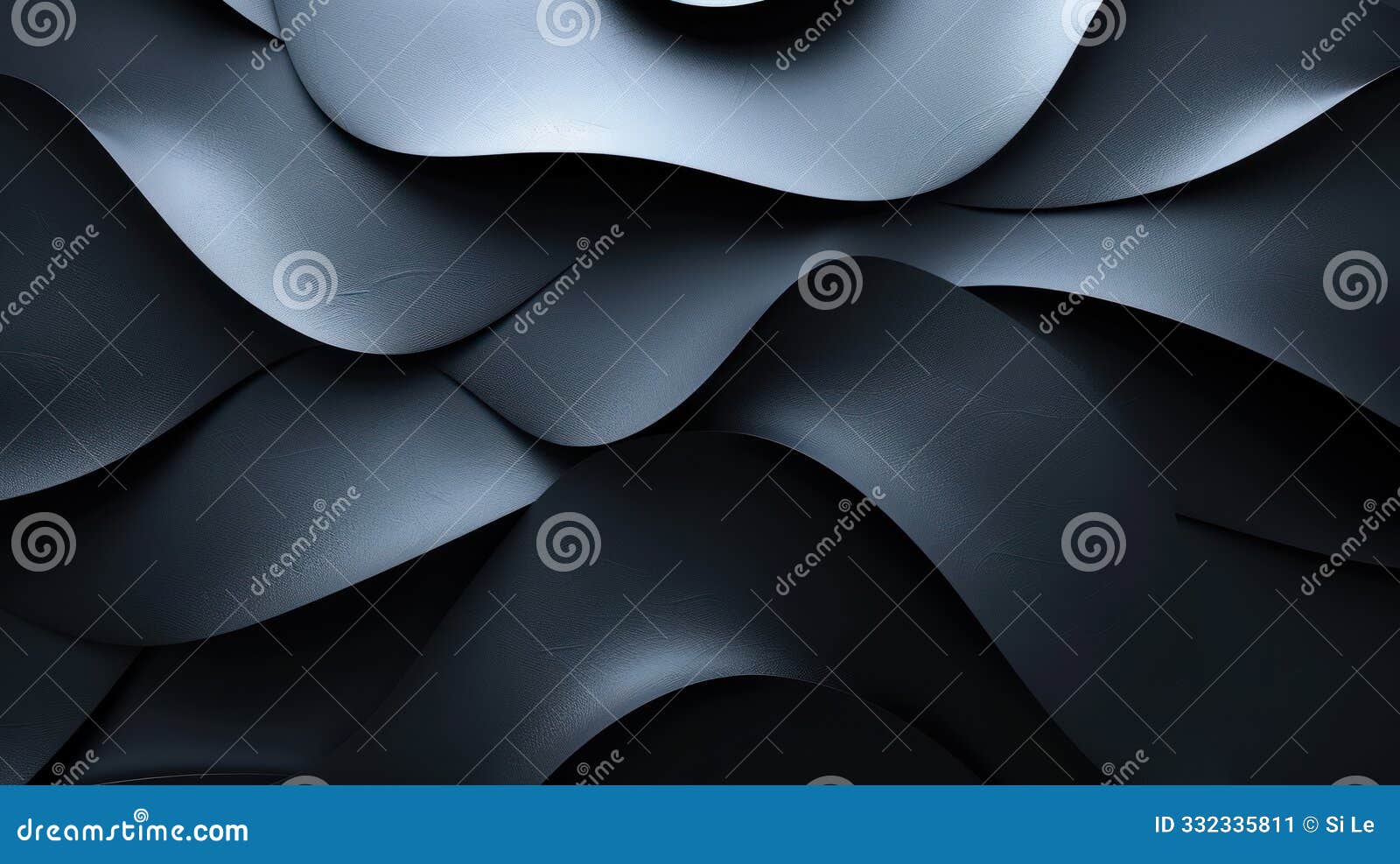 Minimalist 3d Animation Loop In Abstract Style Stock Illustration