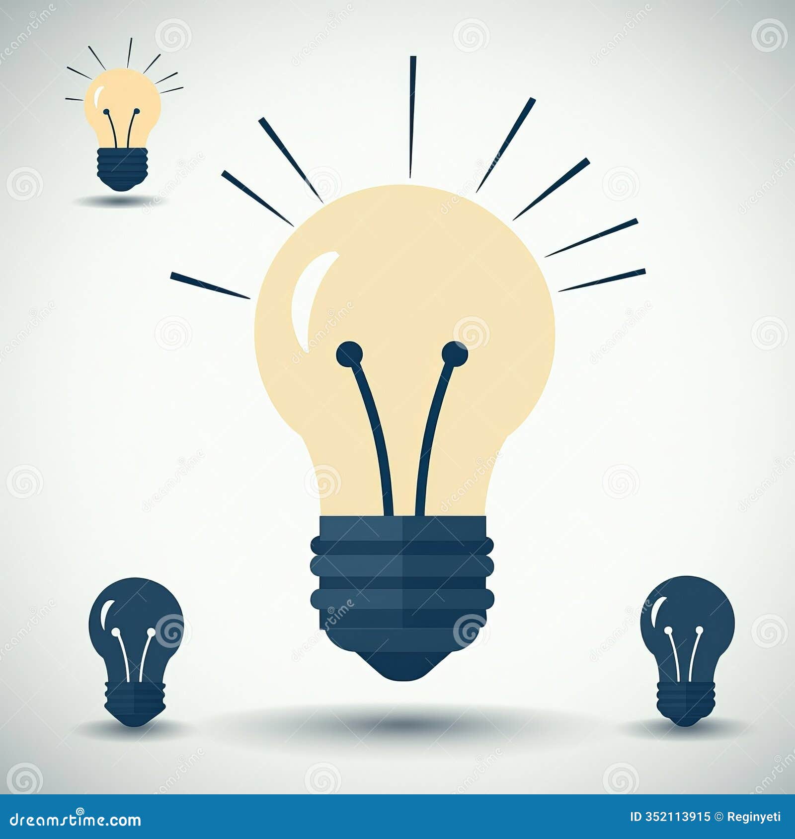 Minimalist 2D Vector Lighting Store Logo Concept in Monochrome Triangle ...