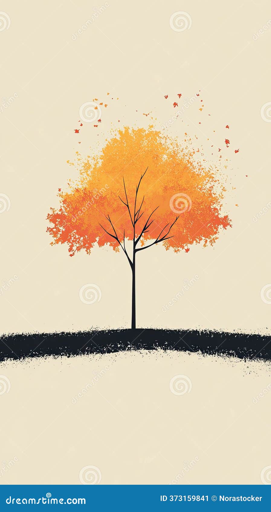 Minimalist Depiction Of The Nine Forms Of Goddess Durga, Represented ...