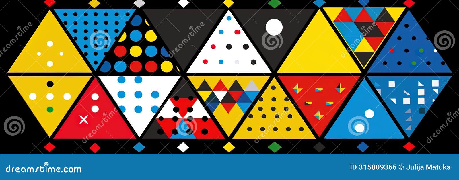 Minimalist Design with Bold Colors in 2D Format Stock Photo - Image of ...