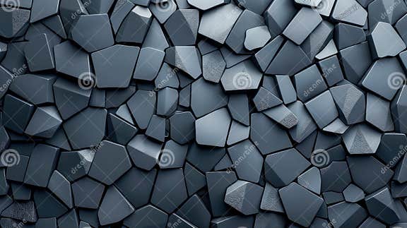 Abstract Dark Grey Geometric Pattern with Empty Background, Minimalist ...