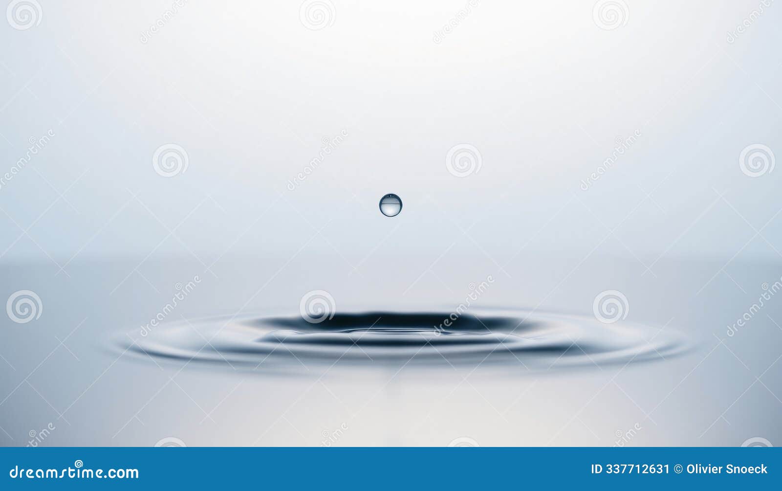 Minimalist Droplet Falling stock illustration. Illustration of gadget ...