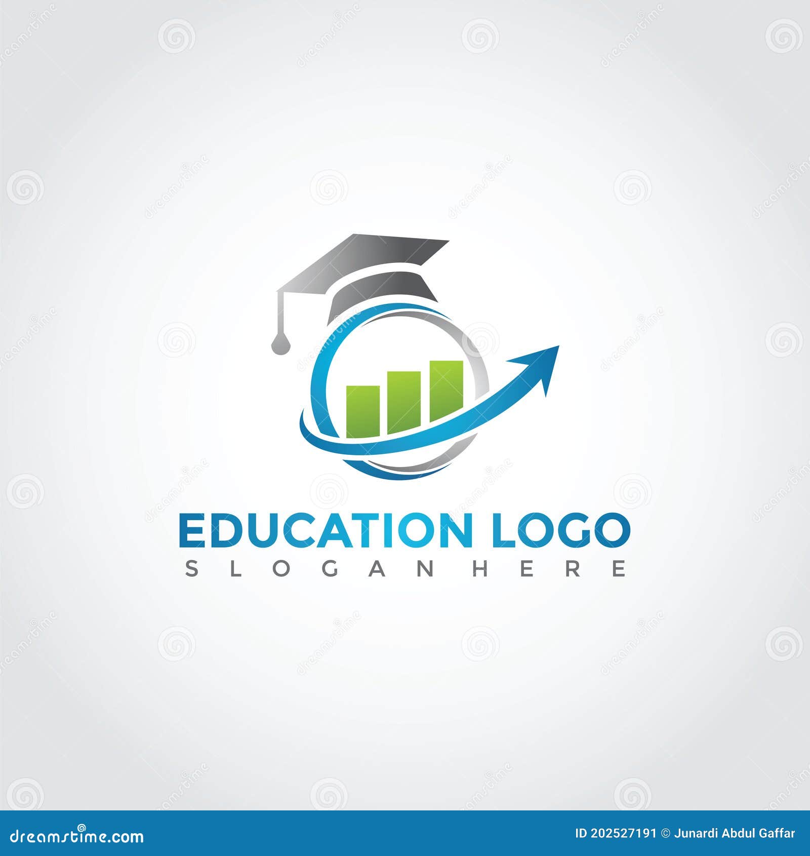 Minimalist Education Logo Design. Vector Illustrator Eps. 10 Stock ...
