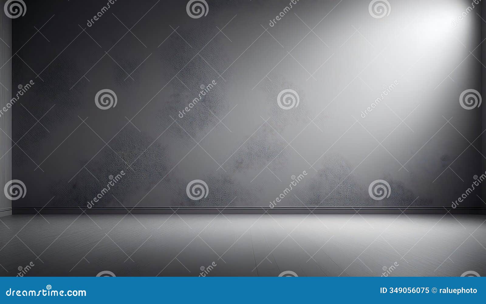 Minimalist Empty Grey Studio Background with Slight Texture and Soft ...