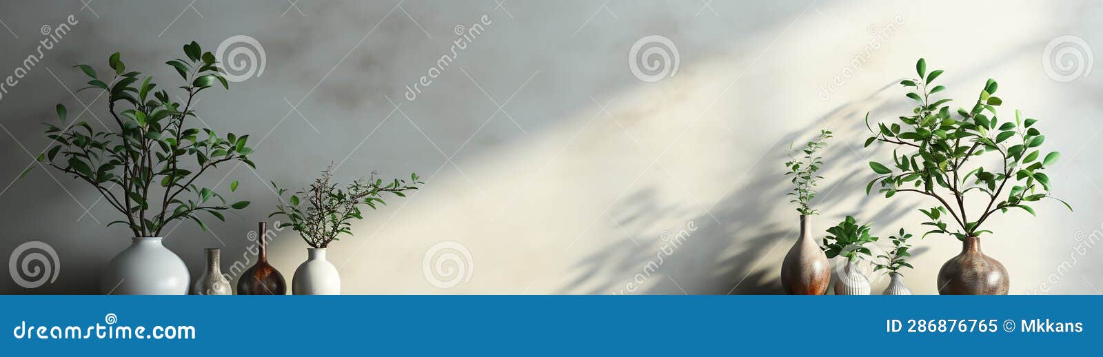 Minimalist empty room stock illustration. Illustration of house - 286876765