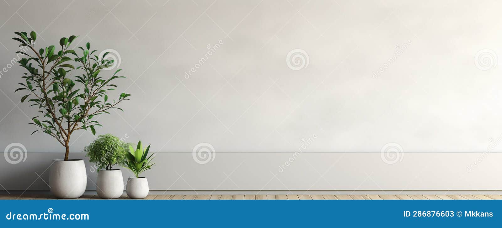 Minimalist empty room stock illustration. Illustration of concept ...