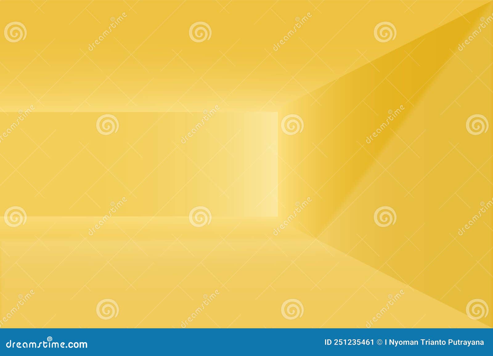 Minimalist Empty Yellow Room Background with Light. Stock Vector ...