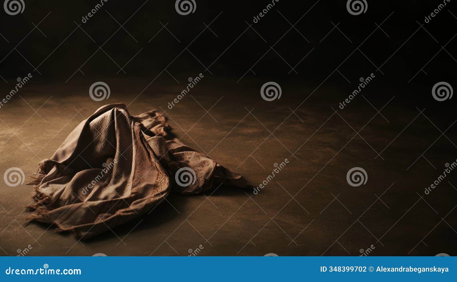 Minimalist Fabric on Dark Surface: a Study in Texture and Shadow Stock ...