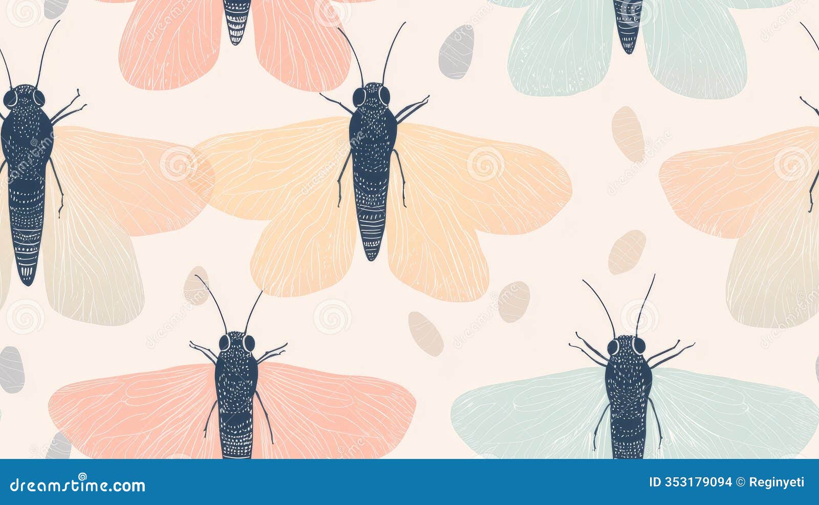 Cicada Design Vector Illustration, Creative Cicada Logo Design Concept ...
