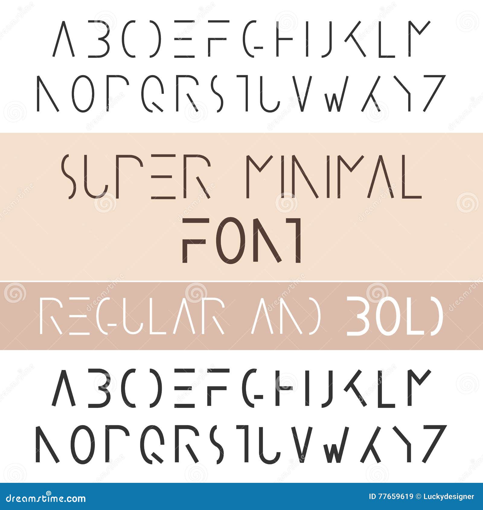 Minimalist Font Bold and Regular. Minimalism Style Sans Serif Stock ... Minimalist Font Bold and Regular. Minimalism Style Sans Serif Stock ...