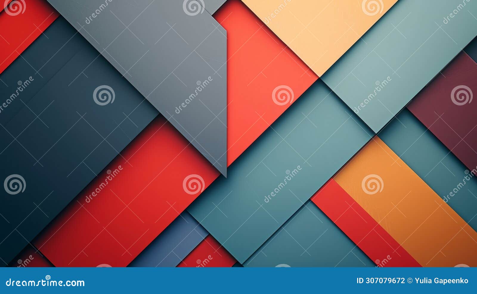 Minimalist Geometric Shapes Intersect Stock Photo - Image of square ...