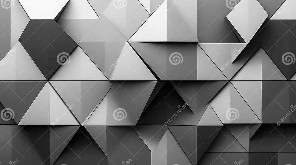 A Minimalist Geometric Texture with Simple Overlapping Triangles ...