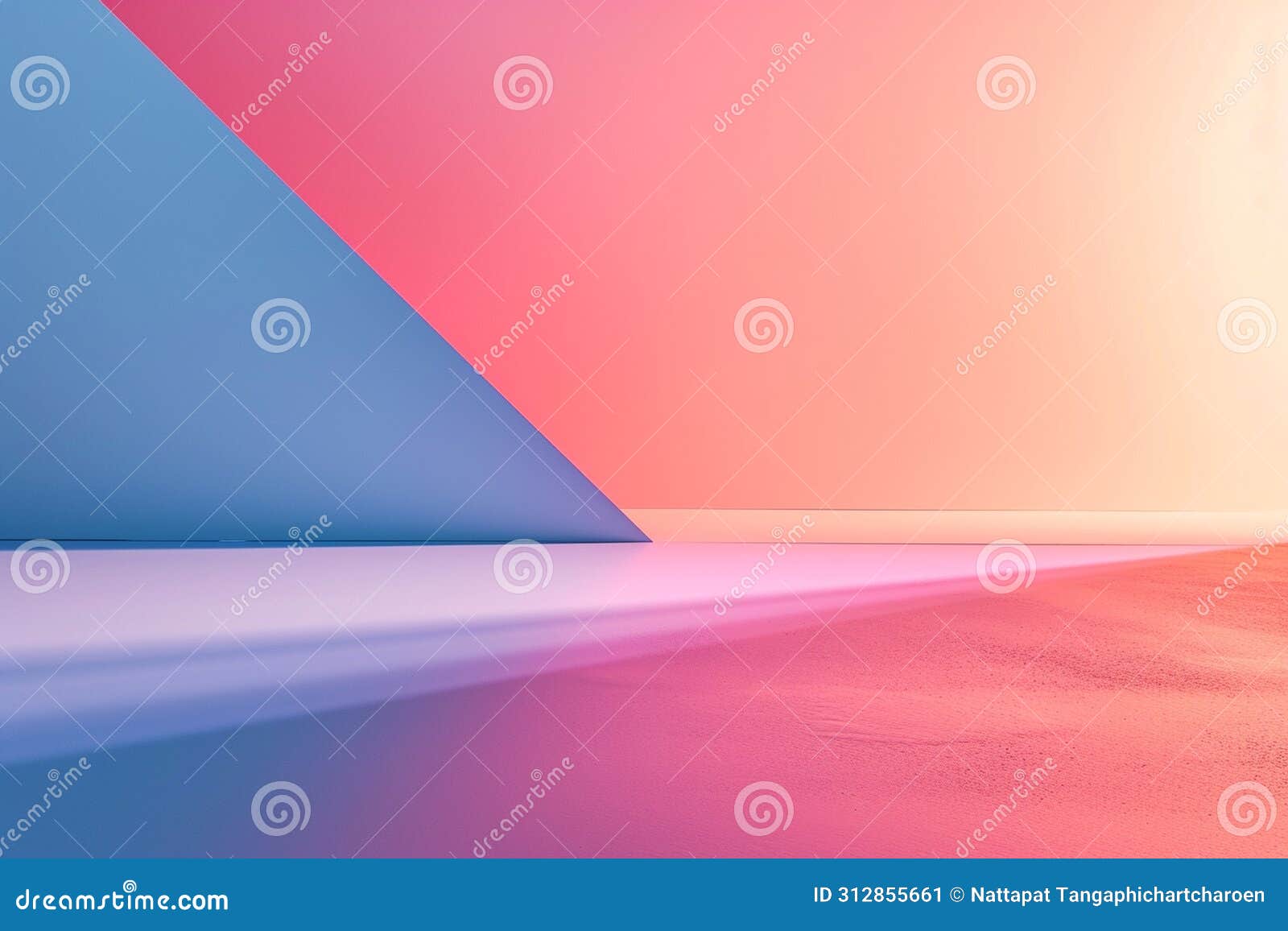 A Minimalist Gradient Background with Two Complementary Colors ...