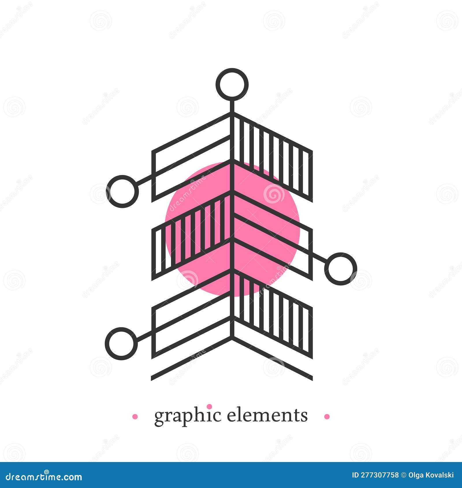 Minimalist Graphic Element. for Projects: Labels, Patterns, Logos and ...