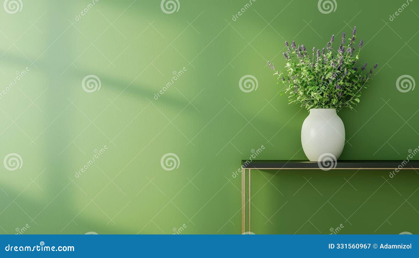 Minimalist Green Grass Blades Growing Uniformly, A Symbol Of New ...