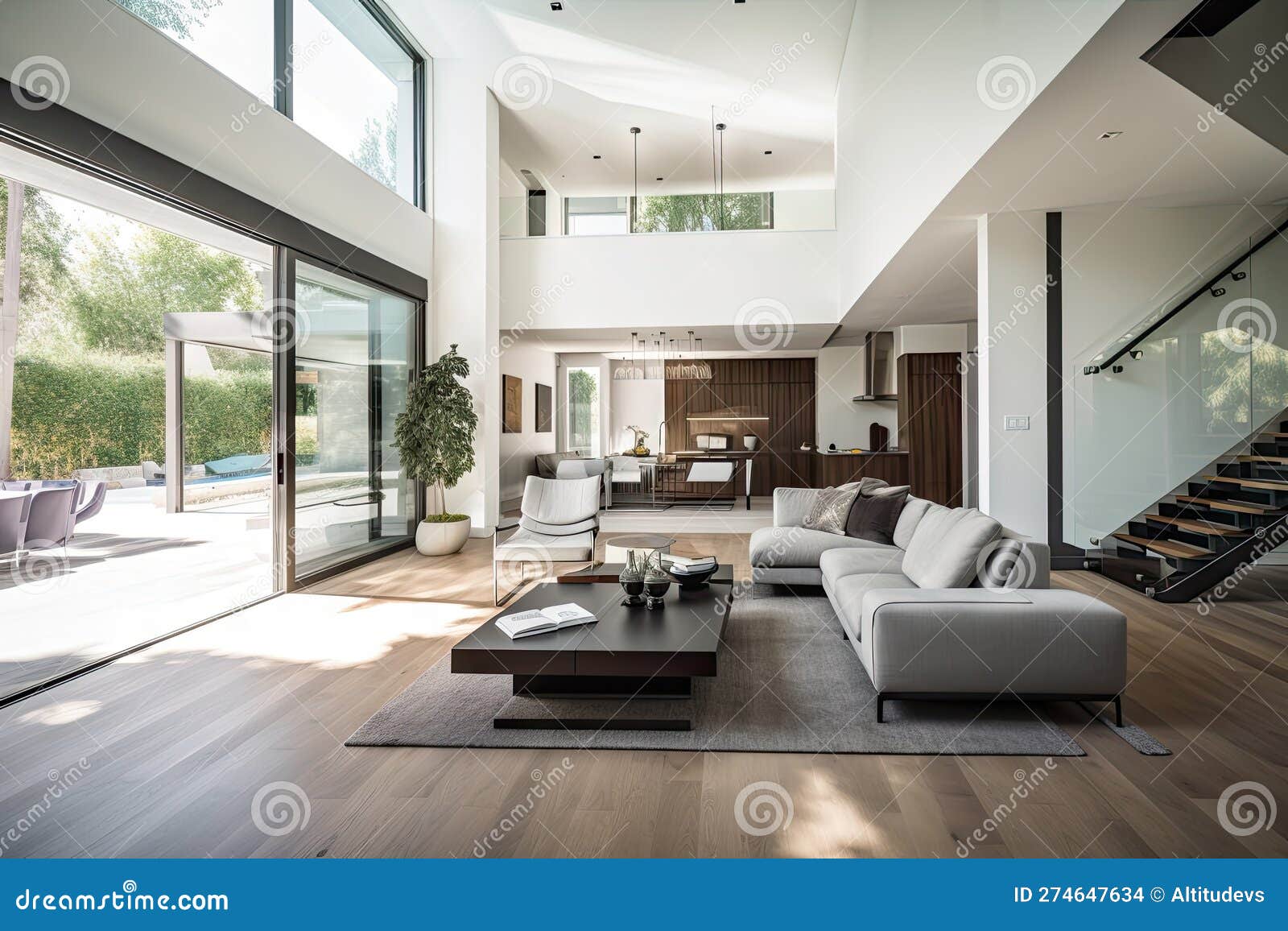 Minimalist Home with Open Floor Plan, Plenty of Natural Light, and ...