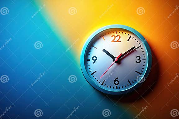 Minimalist 24Hour Clock for Efficient Scheduling Modern Design for ...