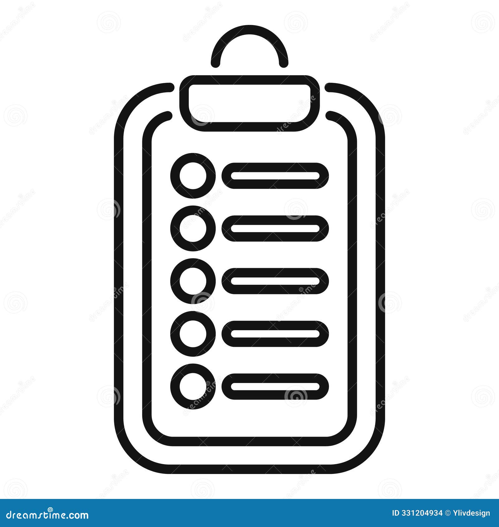 Clipboard Showing Checkmarks Representing Completed Tasks Stock ...