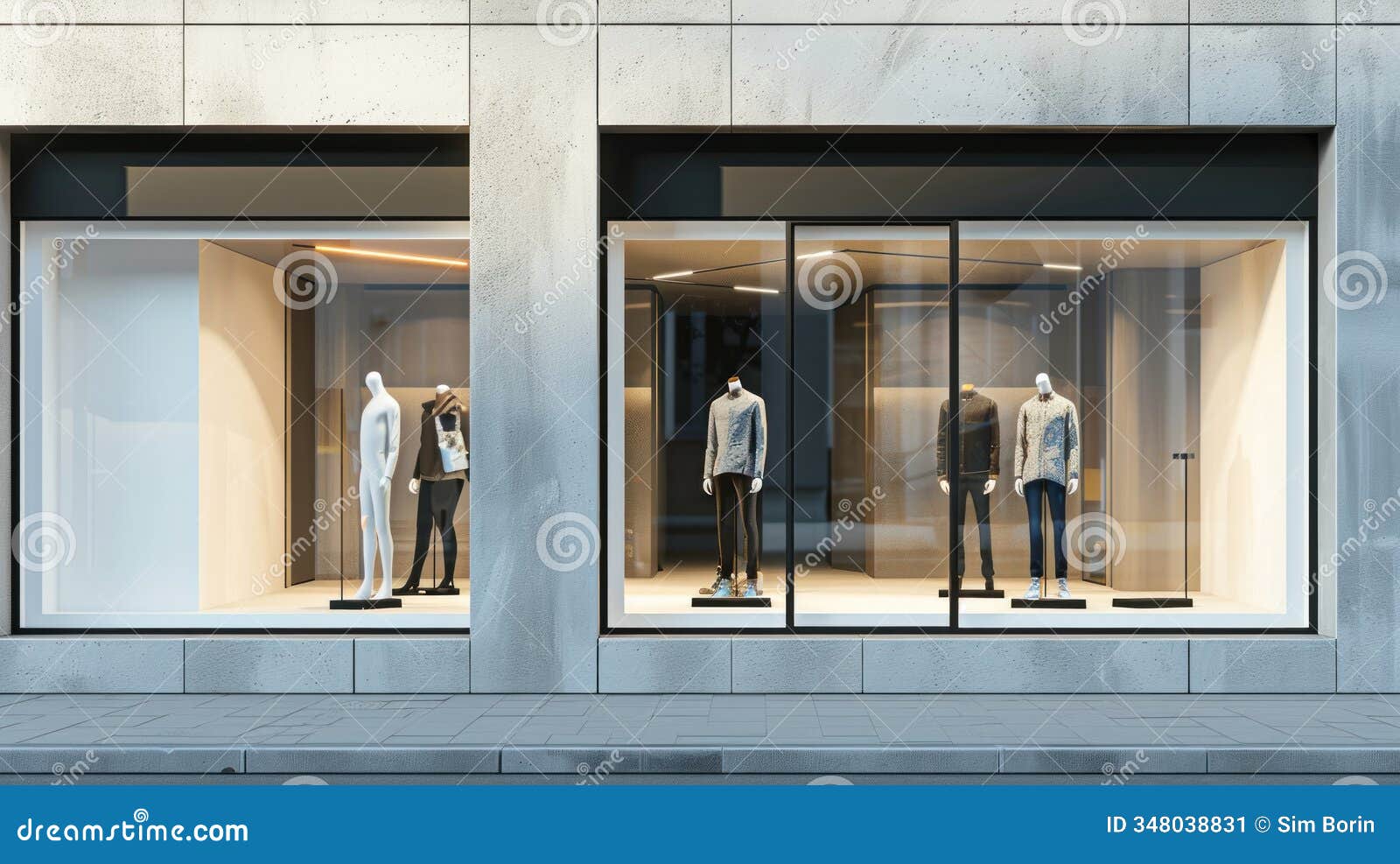 Large Tv Display Monitor In Foyer, Lobby, Office Hall. Coastal Style ...