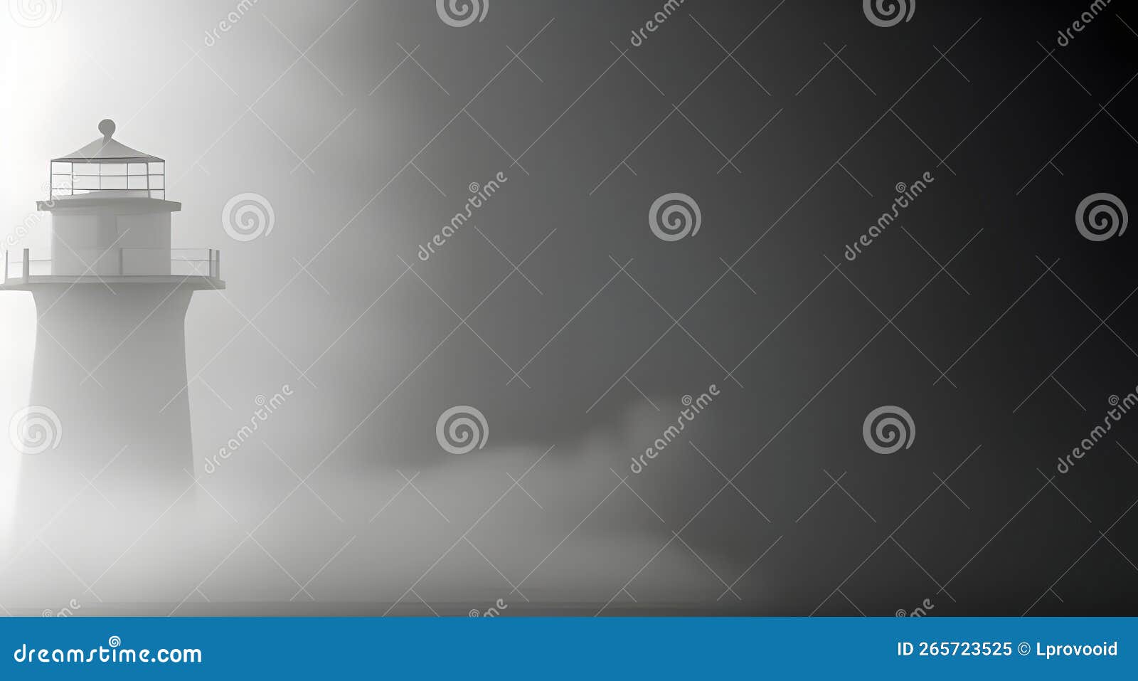 Minimalist Illustration of Lighthouse Stock Illustration - Illustration ...