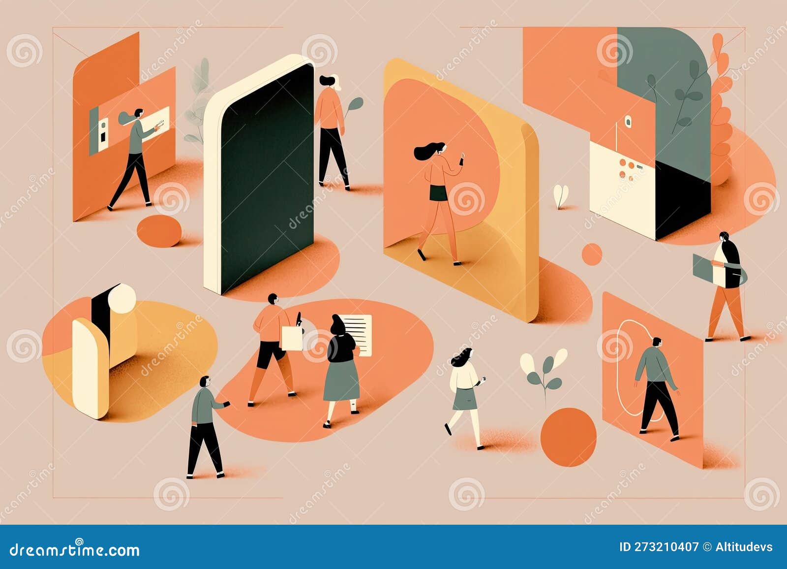 Interacting With Other Children Isolated Cartoon Vector Illustration ... Interacting With Other Children Isolated Cartoon Vector Illustration ...