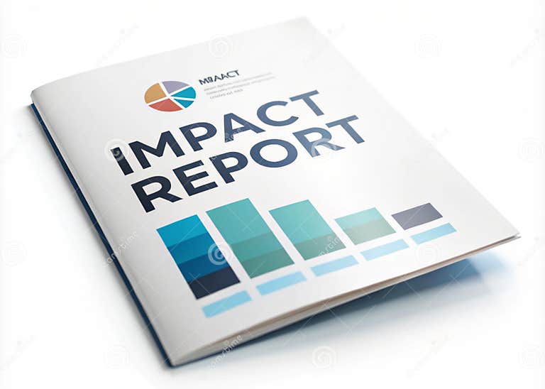 Minimalist Impact Report Design Showcasing Professional Analytics and ...